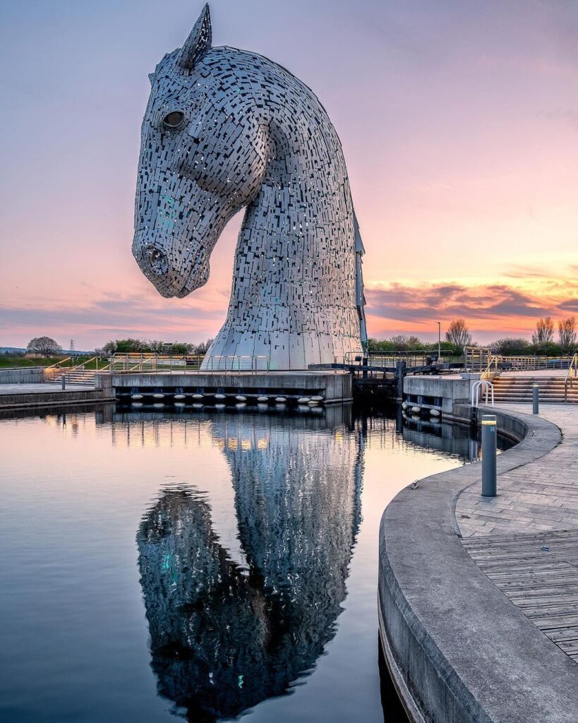 Kelpies Mythology Falkirk Kelpies, Scotland A Tribute To Scotland
